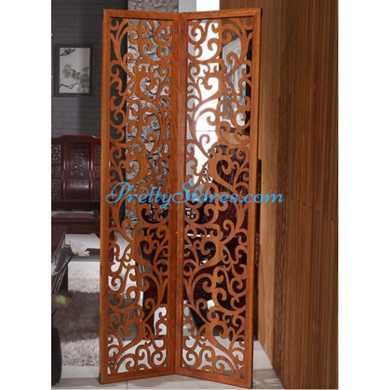 Solid Wood Screen Partition Folding Screen $51.13 with High Quality